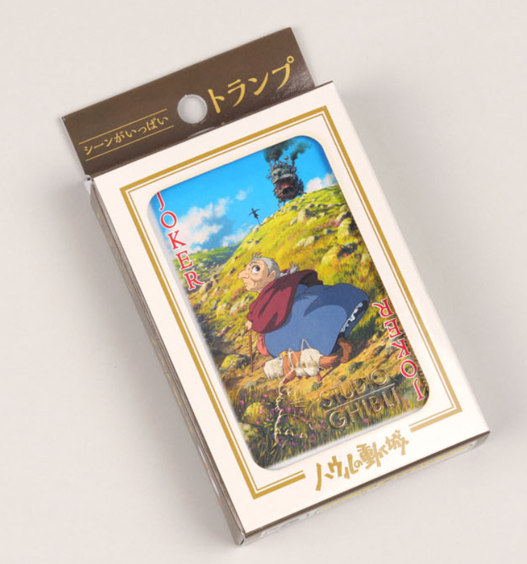 [Ensky]Howl's moving castle Japan Playing Cards Deck Poker 56cards ...