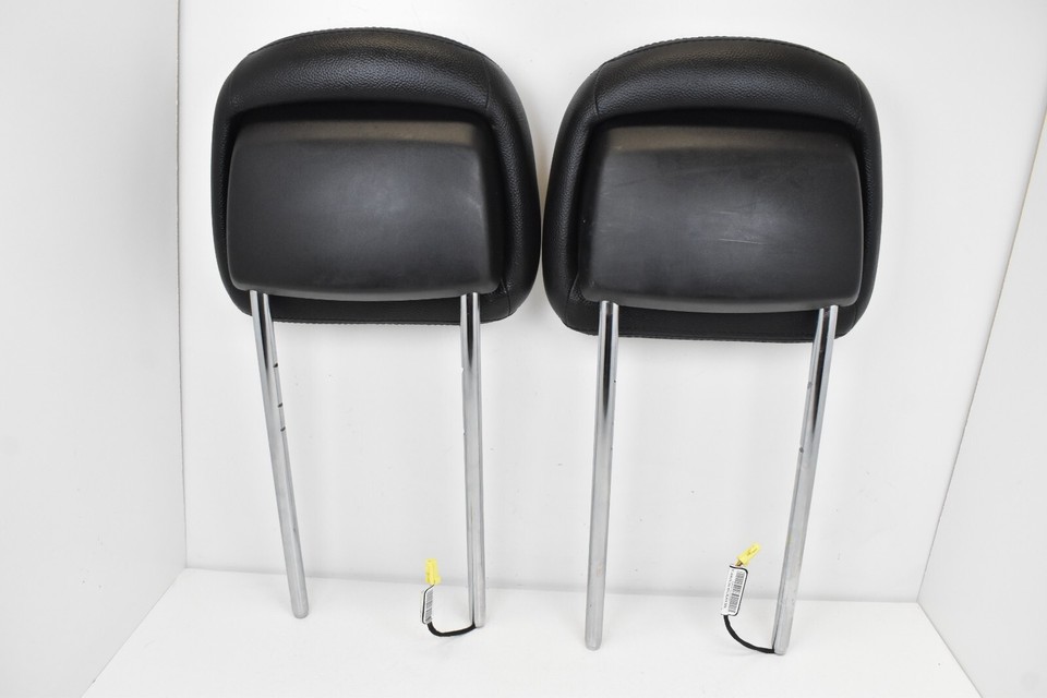 2011-2020 Dodge Grand Caravan Black Leather Front Active Headrest Set ...