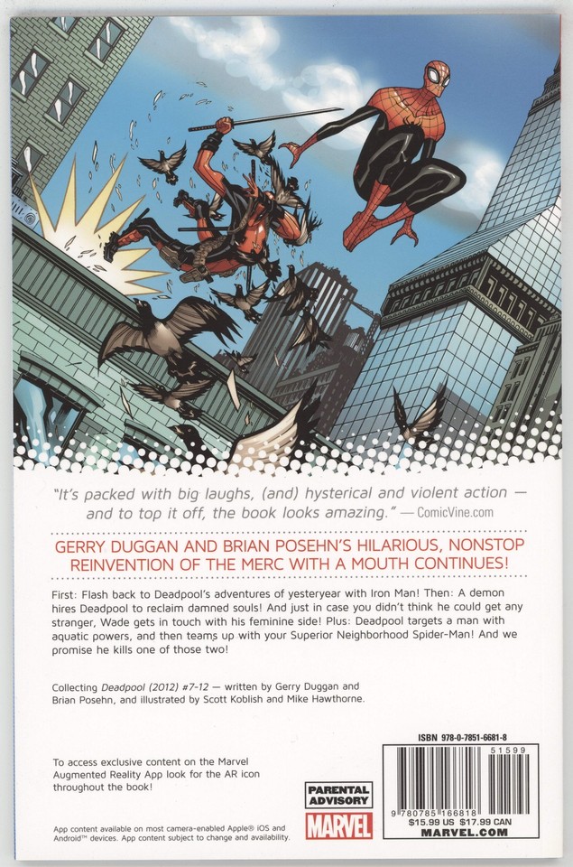 Deadpool Soul Hunter 2 TPB Marvel Now 2013 NM 7 8 9 10 11 12 | eBay