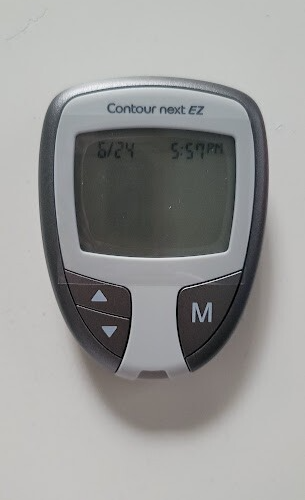 Bayer Contour Next Ez Meter with Case - Diabetic Monitor (Open Box) | eBay