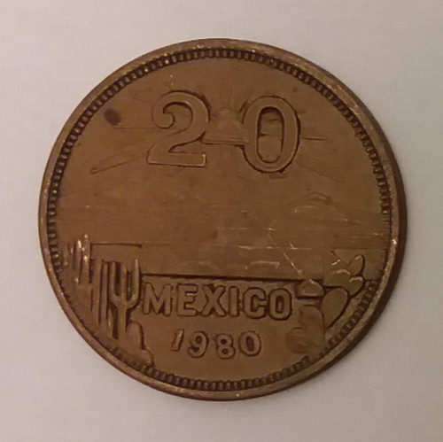 Mexican 20 Centavos Kennedy Half Dollar Magic Trick Coin Fantasy Token ...