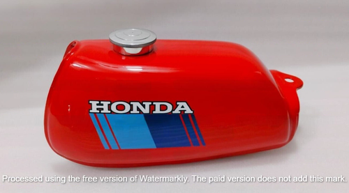 New Honda ATC70 Red Painted Steel Fuel Petrol Tank 1978-1985 Model | eBay