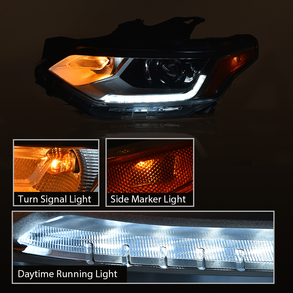 Fit For Chevy Traverse 2018-2021 HID Headlight Lamps LED DRL Driver ...