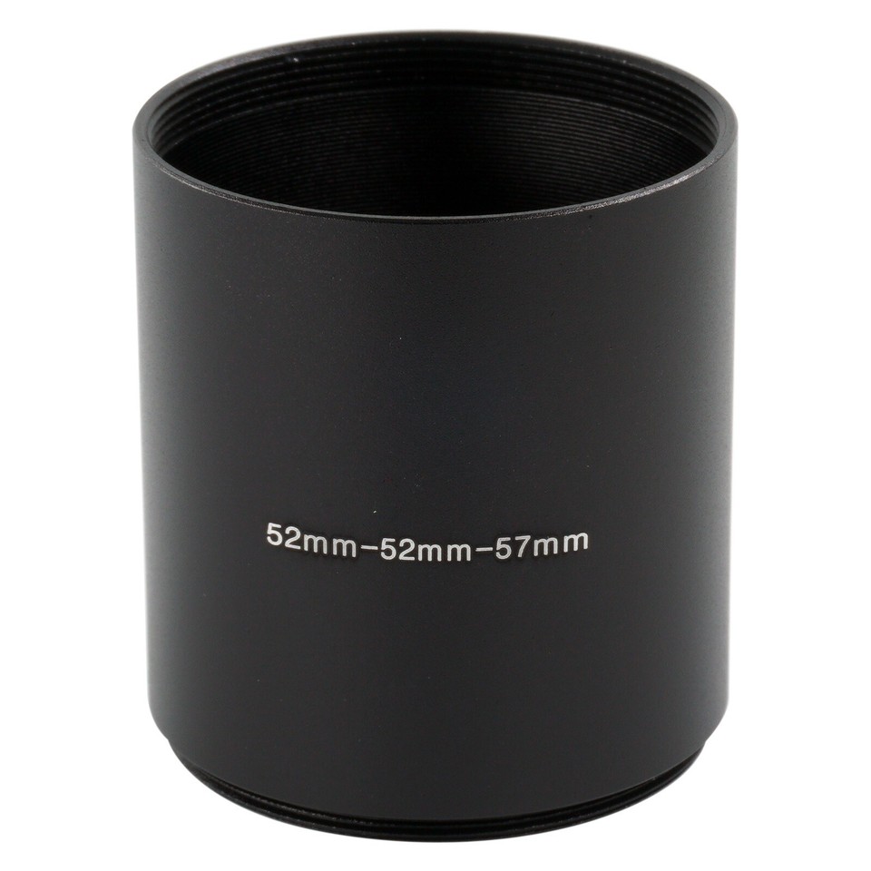 M52-M52 52mm x 1 Screw Mount Extend Tube Adapter Lens Hood 6 8 10 17 27 ...