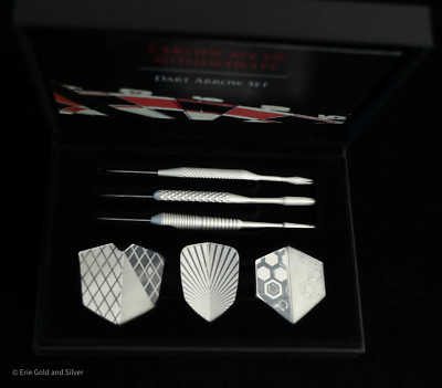 2023 Samoa 3D Shaped 3 Coin Dart Set 3x23 Grams Silver in OGP | eBay