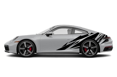 Geometric pattern graphic design stickers decals kit for Porsche ...
