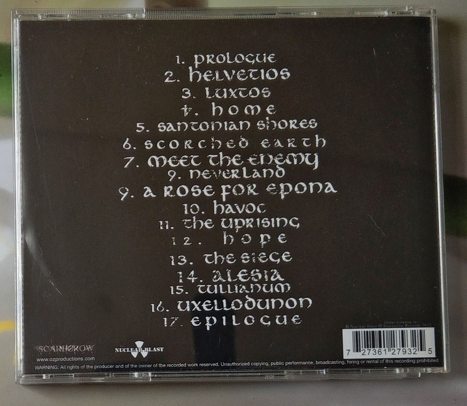 ELUVEITIE ‎– Helvetios (Audio CD) | eBay