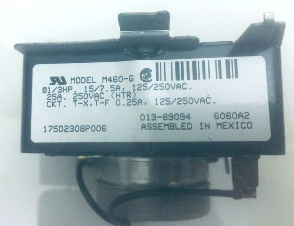 Washer Timer Model M460 - G P/N 175D2308P006 | eBay