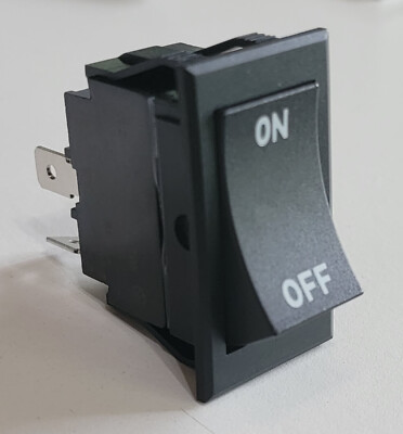 Sigma 129 Series Two Position On/Off Rocker Switch SPST w/ Text 2 ...