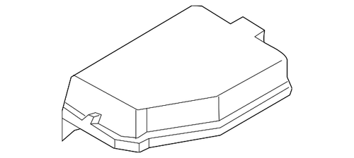 Genuine Hyundai Fuse Box Cover 91950-1R220 | eBay