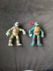 Set of 2 Teenage Mutant Ninja Turtles 5" Action Figures TMNT Viacom ...
