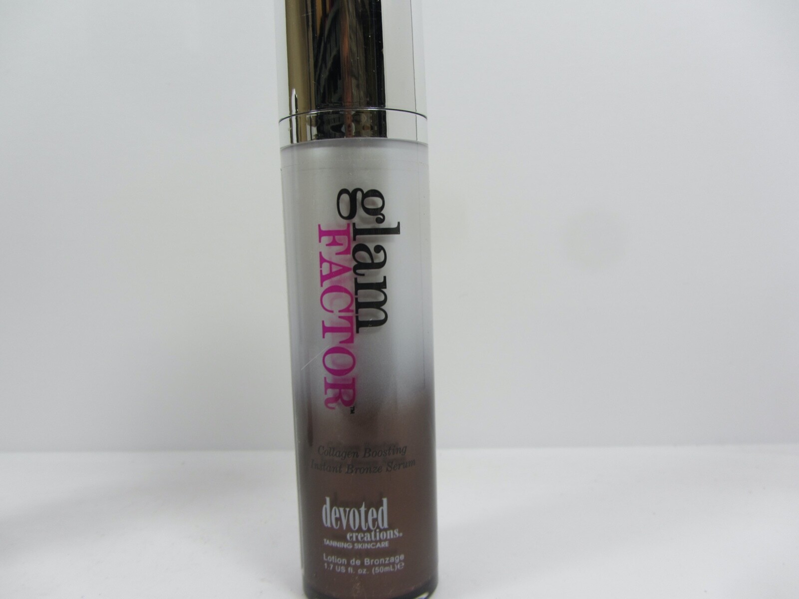DEVOTED CREATIONS GLAM FACTOR DELICATE INSTANT FACIAL BRONZER TANNING LOTION | eBay