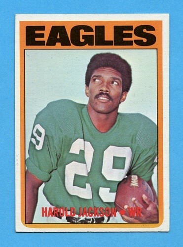 1972 TOPPS # 146 HAROLD JACKSON PHILADELPHIA EAGLES EX+ FREE SHIPPING ...