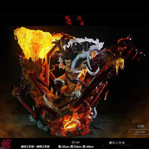 MoFeng Studio One Piece Gear fourth Snake Man Luffy Resin Statue Pre ...