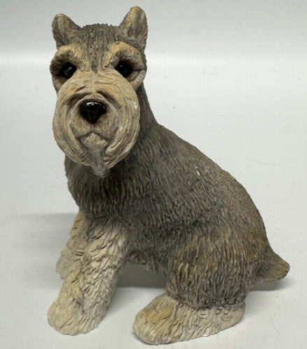 Vintage Stone Critters Schnauzer, 1988 signed "88 UDC | eBay