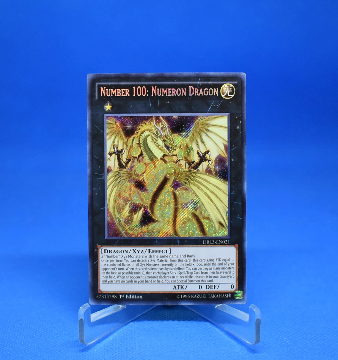 Number 100 Numeron Dragon