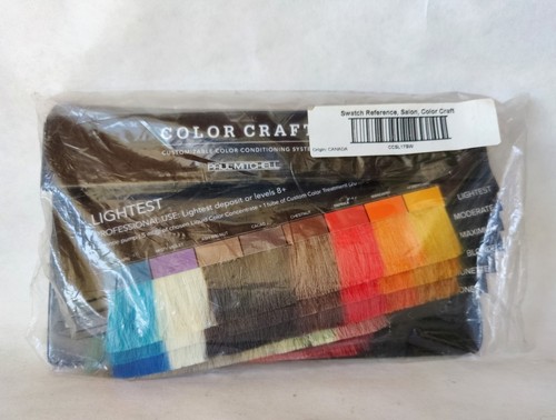 💙 ️💜 PAUL MITCHELL Color Craft MINI Swatch Book NEW SEALED 💜 ️💙 BEST ...