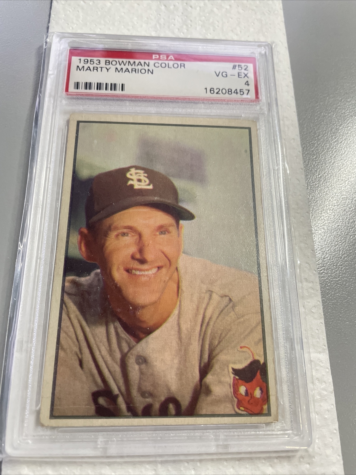 1953 Bowman Color - Marty Marion #52 for sale online | eBay