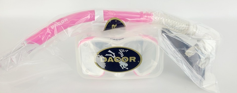 NEW $80 Dacor DL Scuba Swim Mask & Snorkel imported by Mares Diving ...