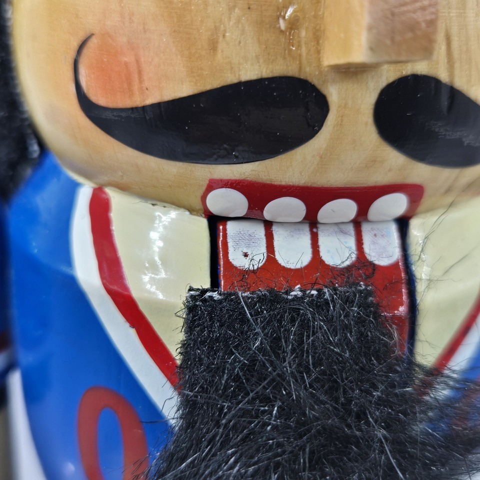 2009 Nutcracker Figure Christmas 14” Wooden-Baseball Player Limited to ...