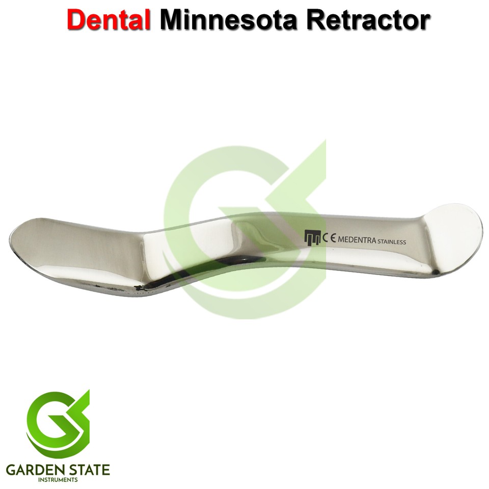 Stainless Steel Minnesota Cheek Retractor Tongue Depressor Dental Oral ...