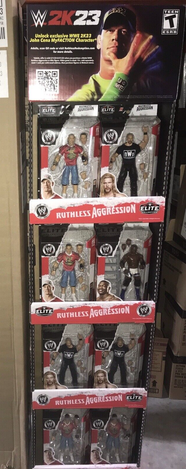 WWE Elite John Cena Ruthless Aggression Series 3 Mattel 6" Figure NOT ...