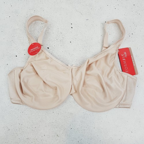 [ TRIUMPH FormFit ] Womens Nude Minimiser Underwire Bra NEW | Size AU ...