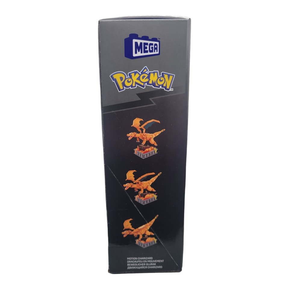 MEGA Pokemon Charizard Building Kit with Motion Toy 1664 Pieces Blocks ...