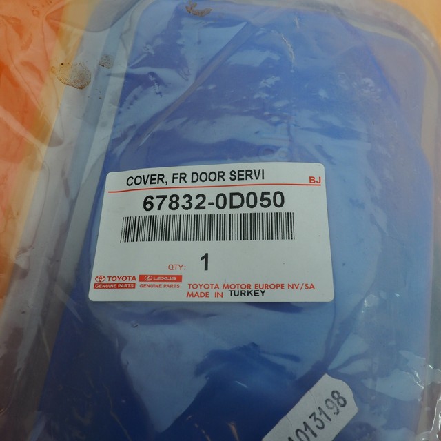 Genuine Toyota Part Door Service Hole Cover 67832-0d050 for sale online ...