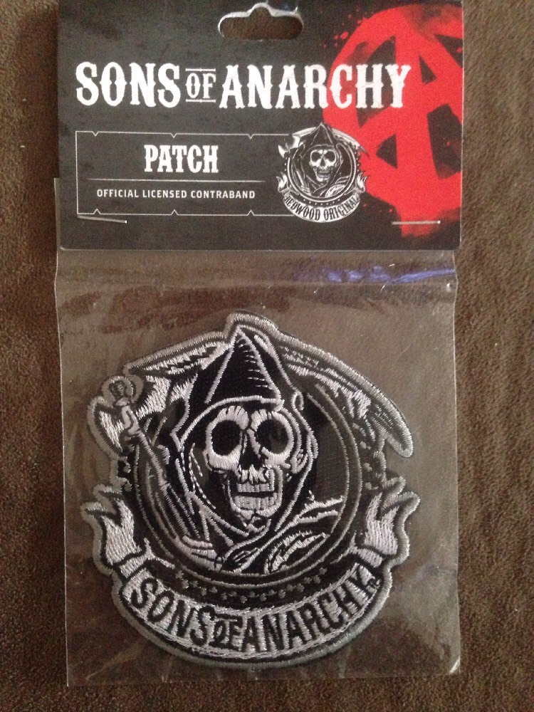 2014 Sons Of Anarchy S.O.A. Reaper Patch FX Channel S.O.A. Biker Samcro ...