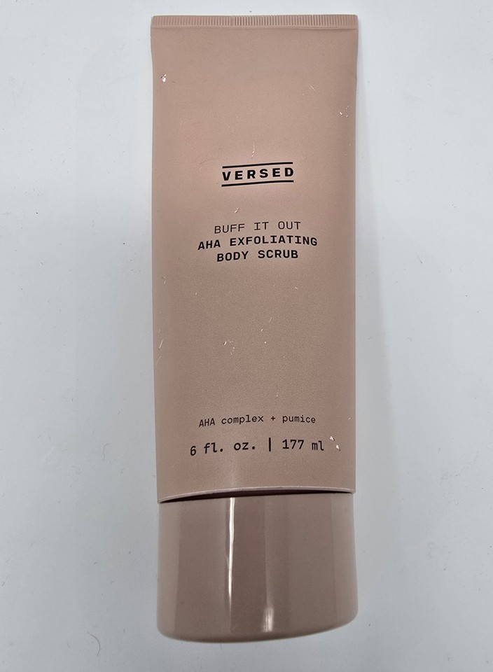 Versed Buff It Out AHA Exfoliating Body Scrub | eBay