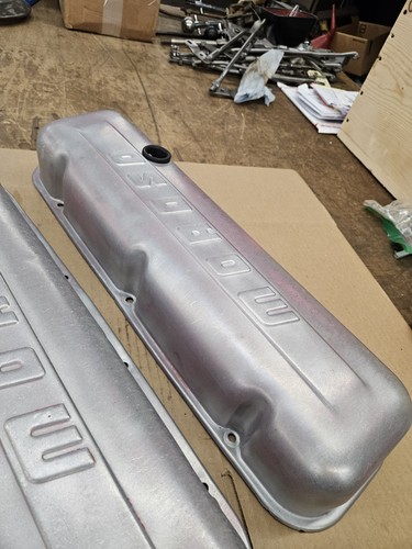 Moroso Vintage BBC Valve Covers LIGHT WEIGHT Aluminum Big Block Chevy ...