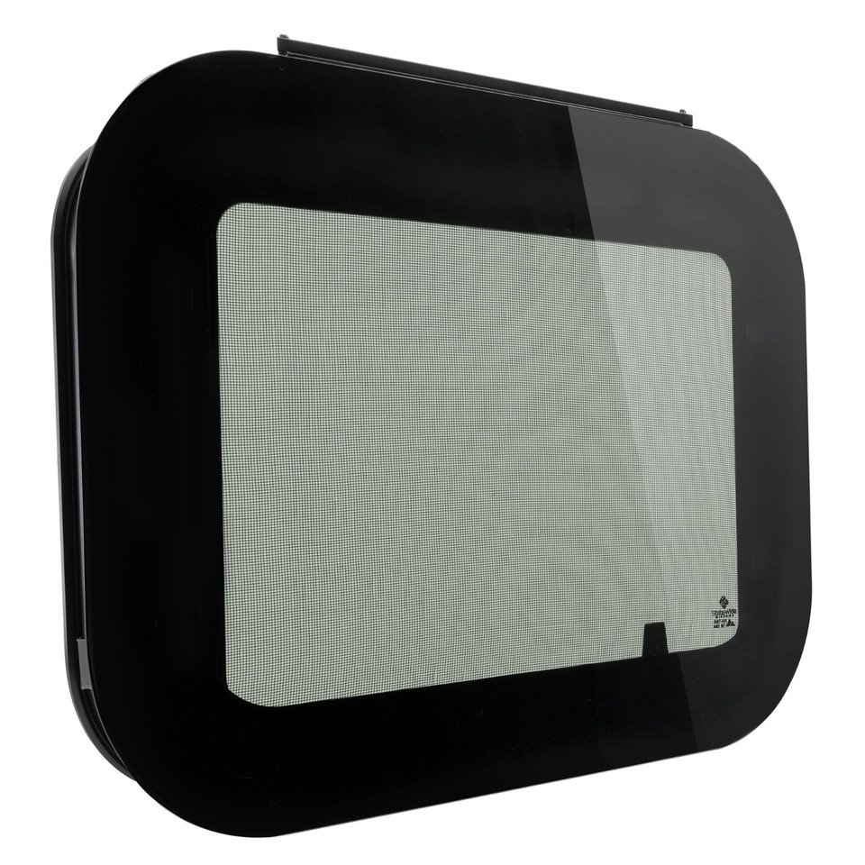 20" x 15" RecPro Frameless RV Window | Trim Ring Included | Latch Lock ...