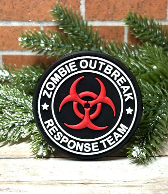 Zombie PVC Patch - Tactical Morale Patch - Zombie Outbreak Biohazard ...