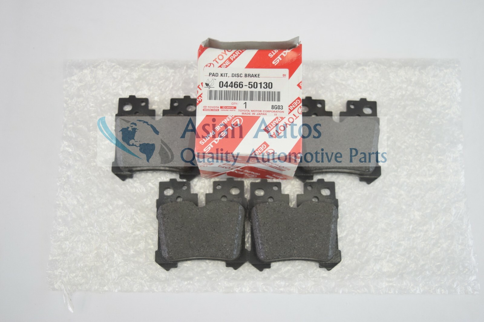 Genuine Lexus LS460 2007-2017 Rear Brake Pads 0446650130 / 04466-50130 ...