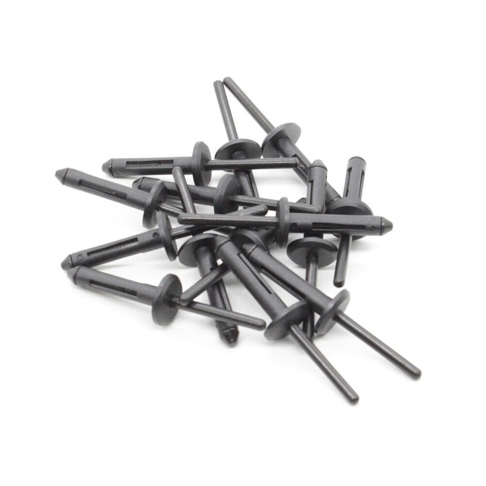 30Pcs Front Hood Bumper Nylon Blind Rivets For Dodge Challenger 6500898 ...