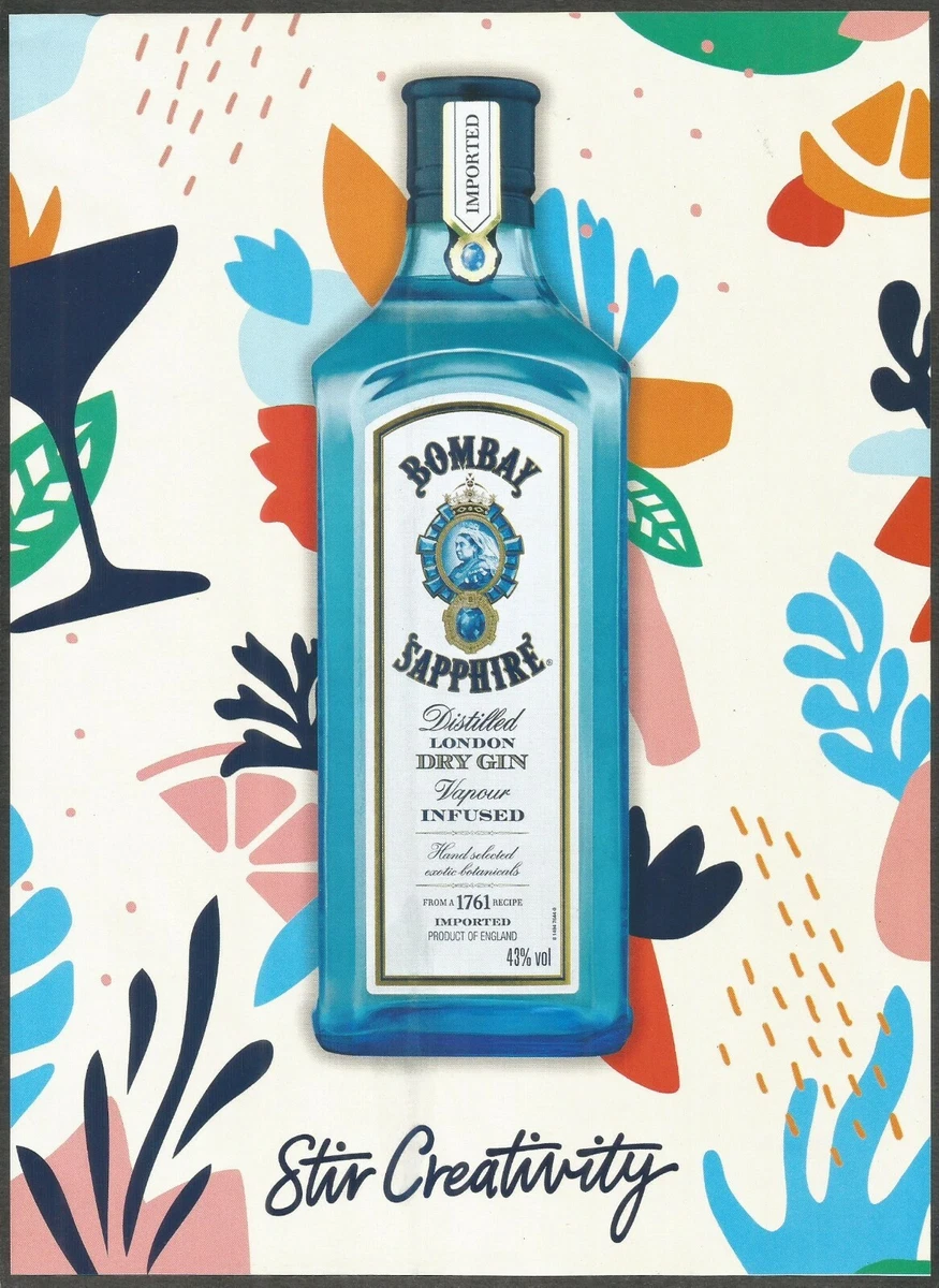 Bombay Sapphire Label