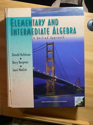 Elementary and Intermediate Algebra. A Unified Approach. 9780073661551 ...