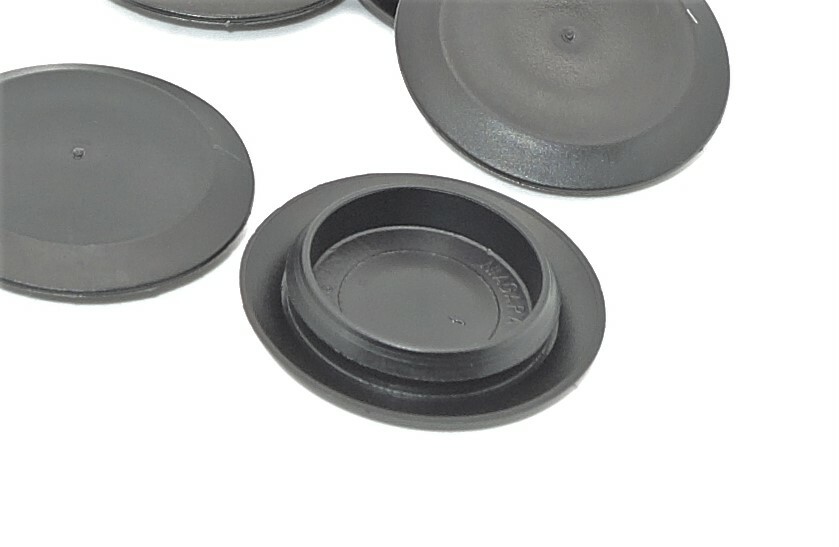 1" Snap-In Hole Plug Black PE – Truck Rocker Panel Sensor Cover ...
