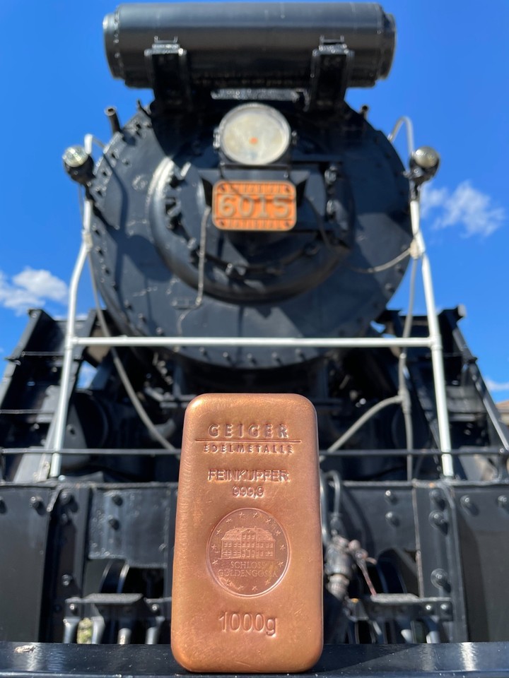 Geiger 1kg Copper Bar .9999 Fine | 1000g German Mint | Sealed | eBay