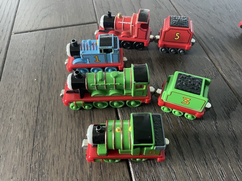 Thomas Take N Play Lot Thomas Henry Donald James Percy Toby Diecast ...