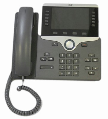 Cisco CP-8851-K9 5-Line Key 5" Color VoIP PoE Gigabit Phone Aux USB | eBay