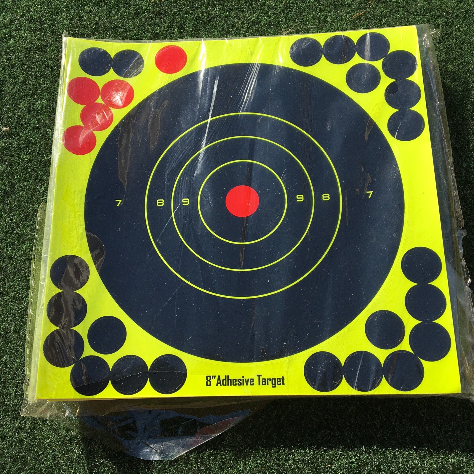 Tege 8 Inch round Target With Adhesives (100 Sheet Pack) | eBay