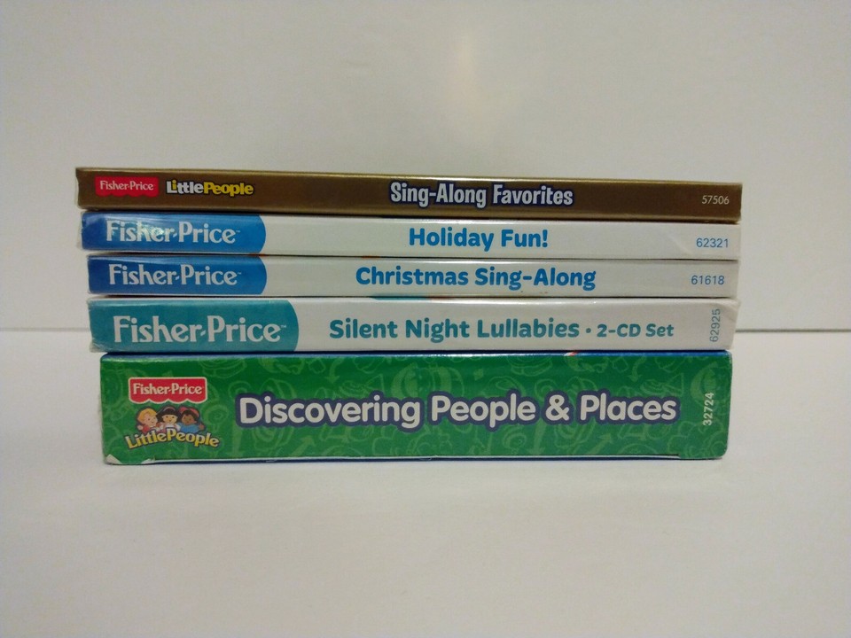 Fisher-Price LITTLE PEOPLE Sing-Along CD Lot (5) Brand New! | eBay