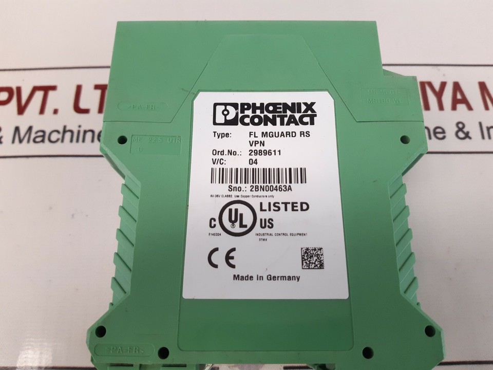 Phoenix Contact FL Mguard RS VPN Analog Router 2989611 | eBay