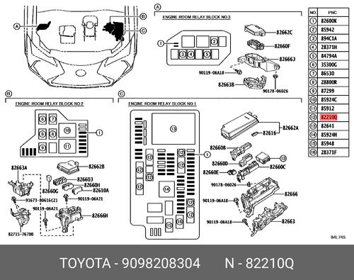Genuine OE Fusible Link 9098208304 For Toyota 90982-08304 | eBay.de