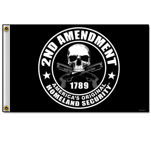2nd Amendment Flag (Multicolor, 3' x 5') | eBay