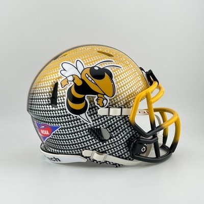 Georgia Tech Yellow Jackets CUSTOM 2-Tone Hydro-Dipped CF Mini Football ...