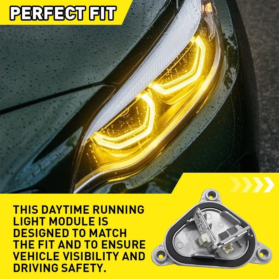 2X Amber DRL Modules For BMW 2series F22 F23 F87 M240i 220i 230i 218i ...