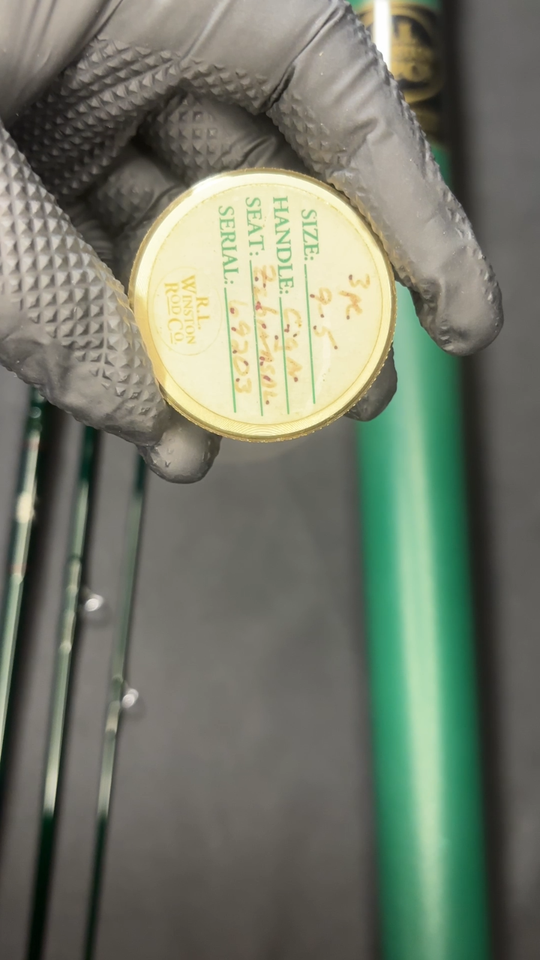 R.L.Winston IM6 9FT 5wt 3pc fly rod Excellent Condition /Serial No ...